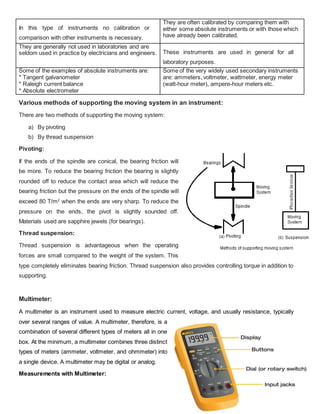instruments and measurements | DOCX