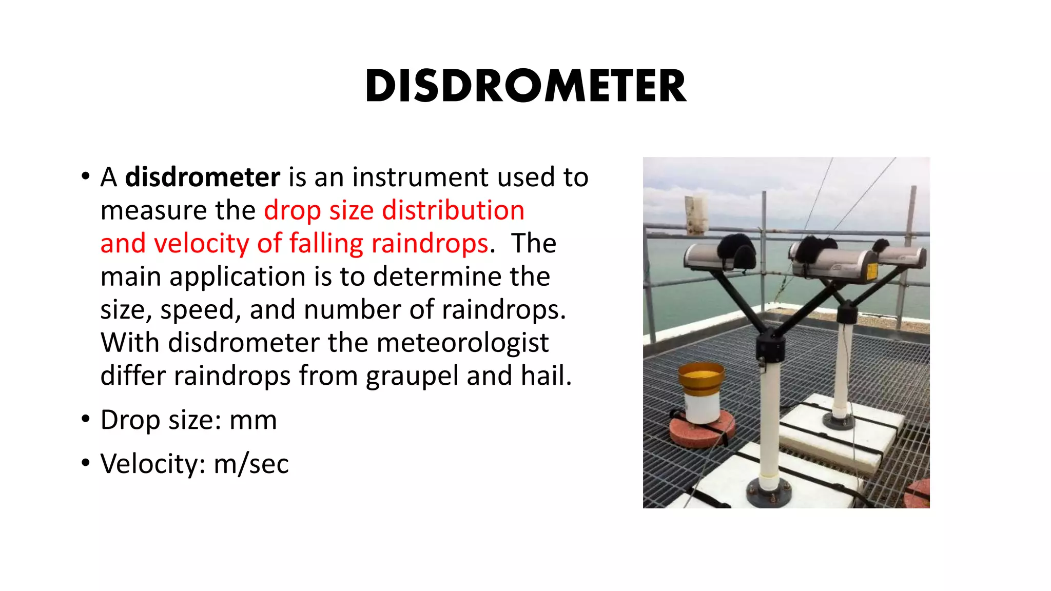 Meterological Instruments | PPTX