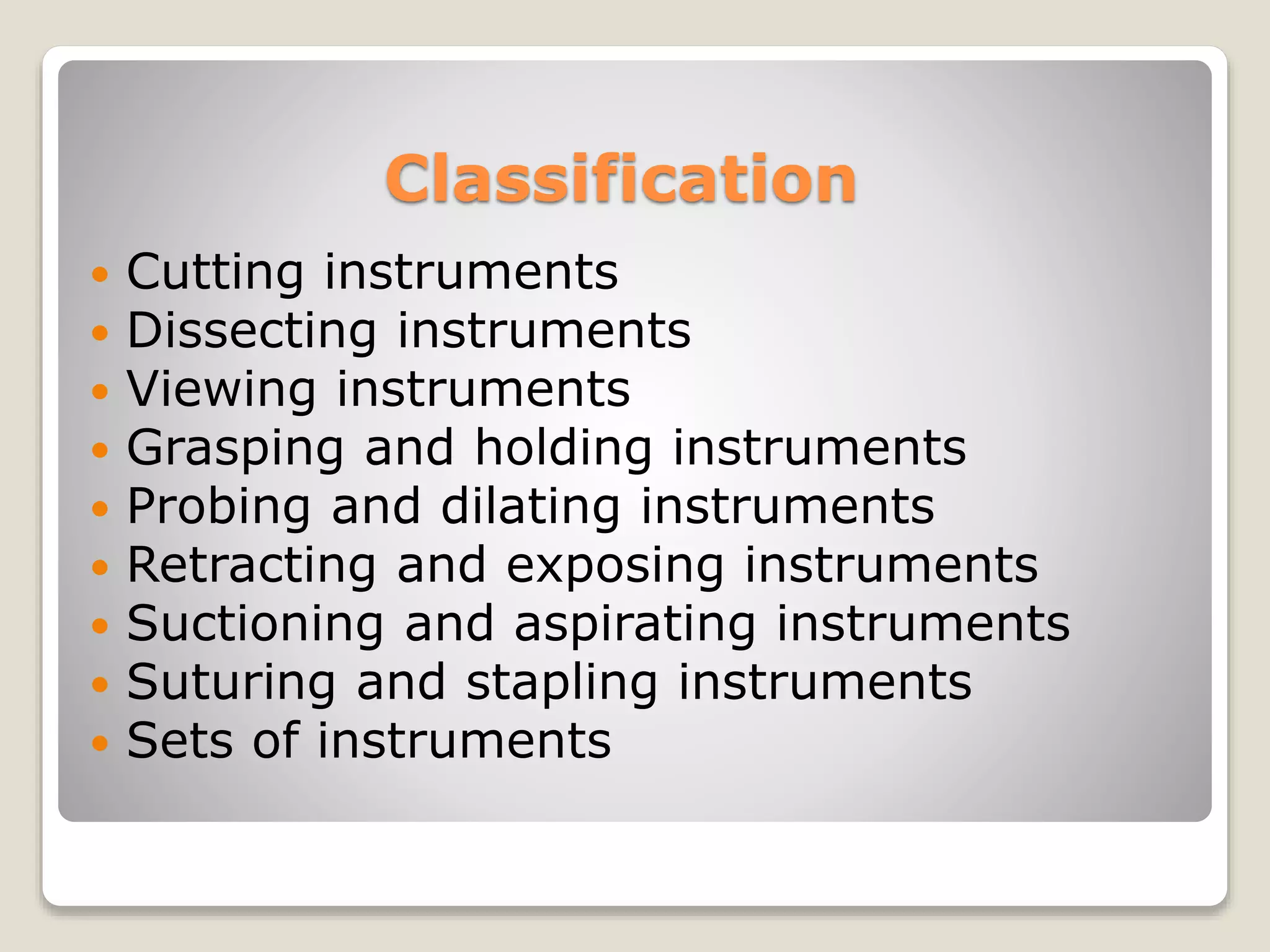 basic surgical Instruments | PPTX