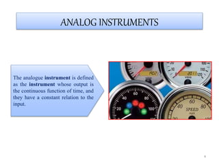 Measurements and Instrumentation | PPTX