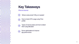 Master iOS Performance Optimization with Instruments | PDF | Operating Systems | Computer ...