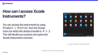 Master iOS Performance Optimization with Instruments | PDF | Operating Systems | Computer ...