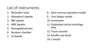 Instruments in pathology .pptx