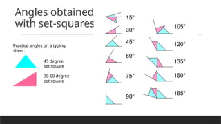 Technical Drawing Instruments prestentation | PPTX