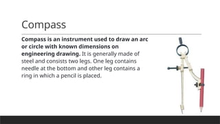 Technical Drawing Instruments prestentation | PPT