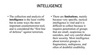 Instruments counter terrorism | PPT