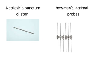 Instruments ophthalmology | PPTX