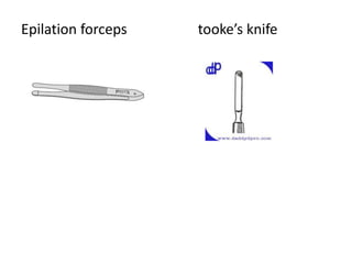 Instruments ophthalmology | PPTX