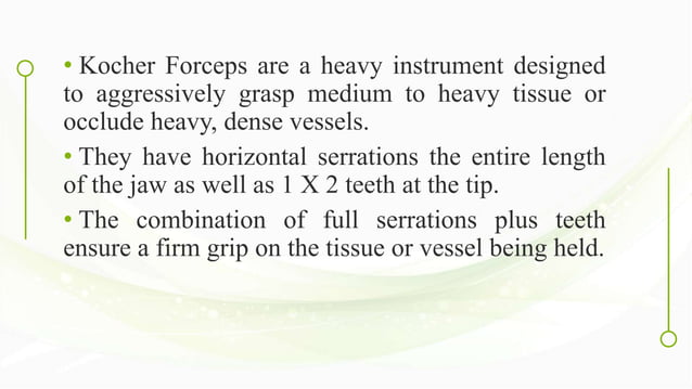 instruments (1).pptx | First Aid | Injuries