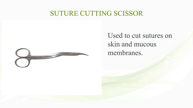 instruments (1).pptx | First Aid | Injuries