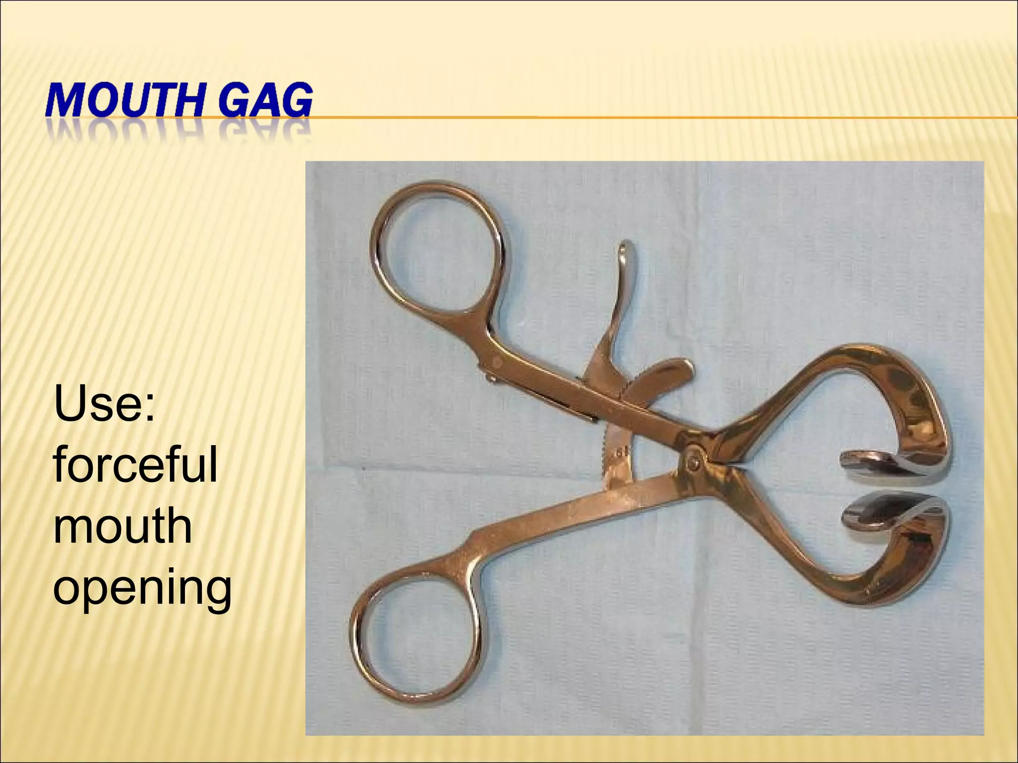 oral surgery instruments | PPS