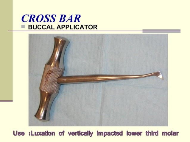 oral surgery instruments | PPS | Dental Health | Diseases and Conditions