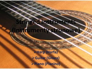 Instruments-types | PPT
