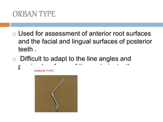 "PERIODONTAL- INSTRUMENTS AND INSTRUMENTATION" | PPTX