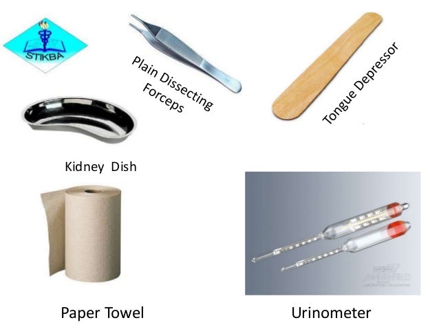 Instruments and other things used for physical examination