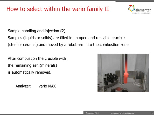 Instruments chns overview_2011 | PPT | Chemistry | Science