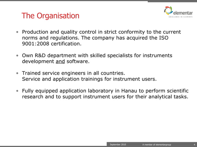 Instruments chns overview_2011 | PPT | Chemistry | Science