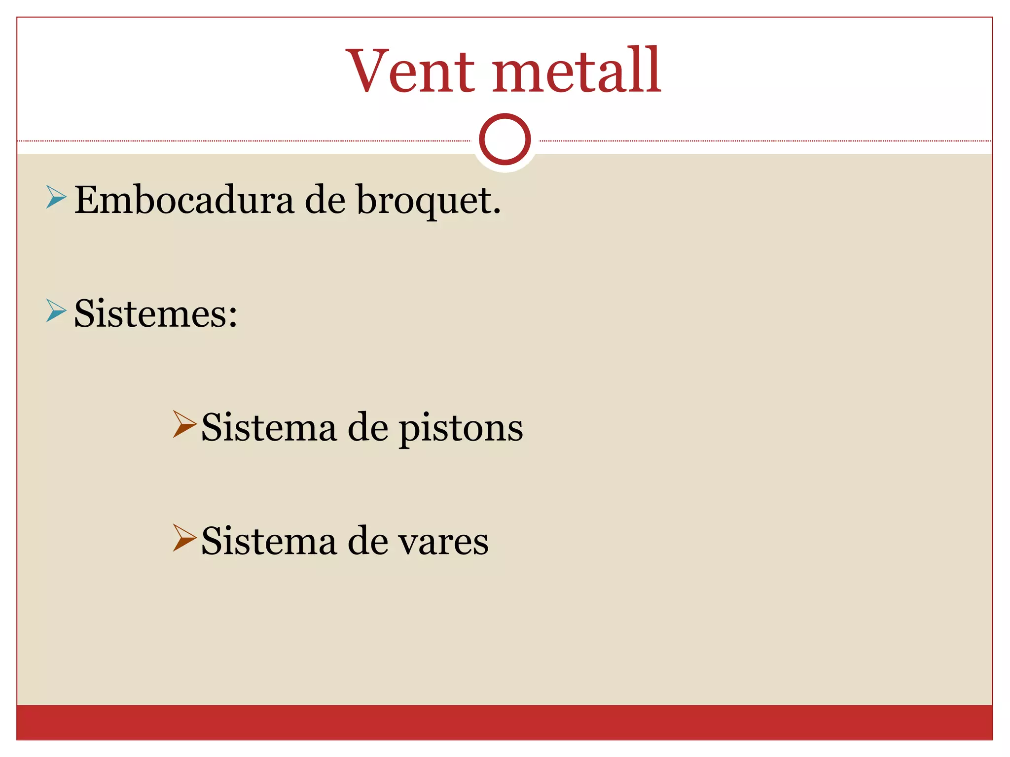 Instruments de vent | PPT