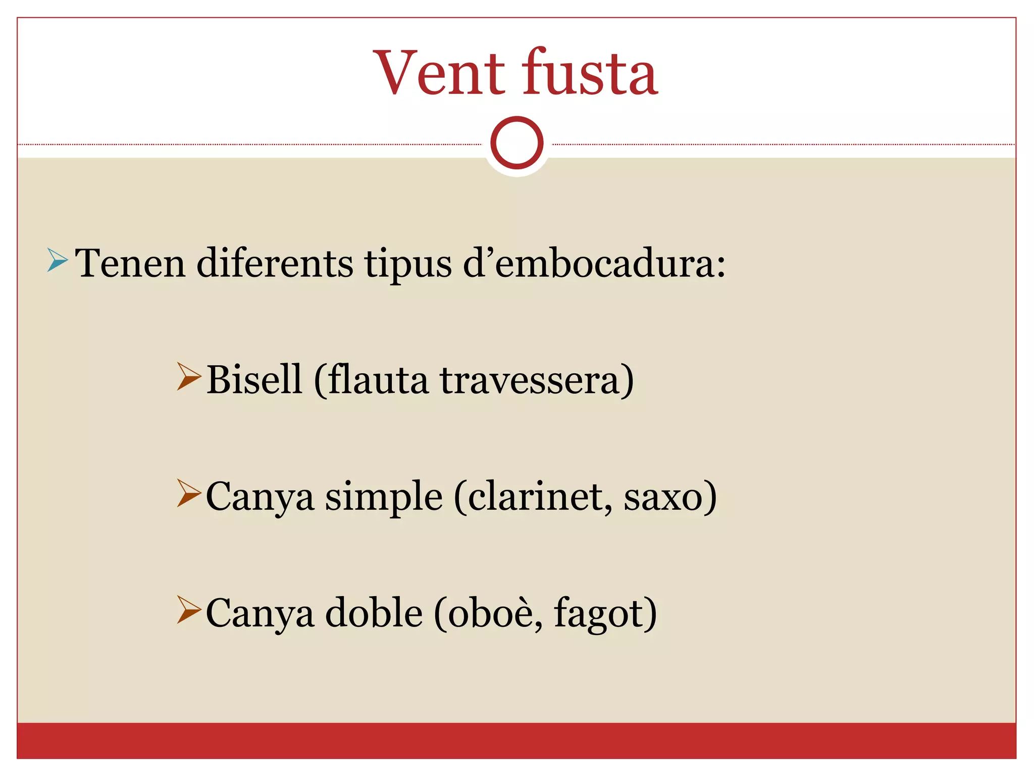 Instruments de vent | PPT