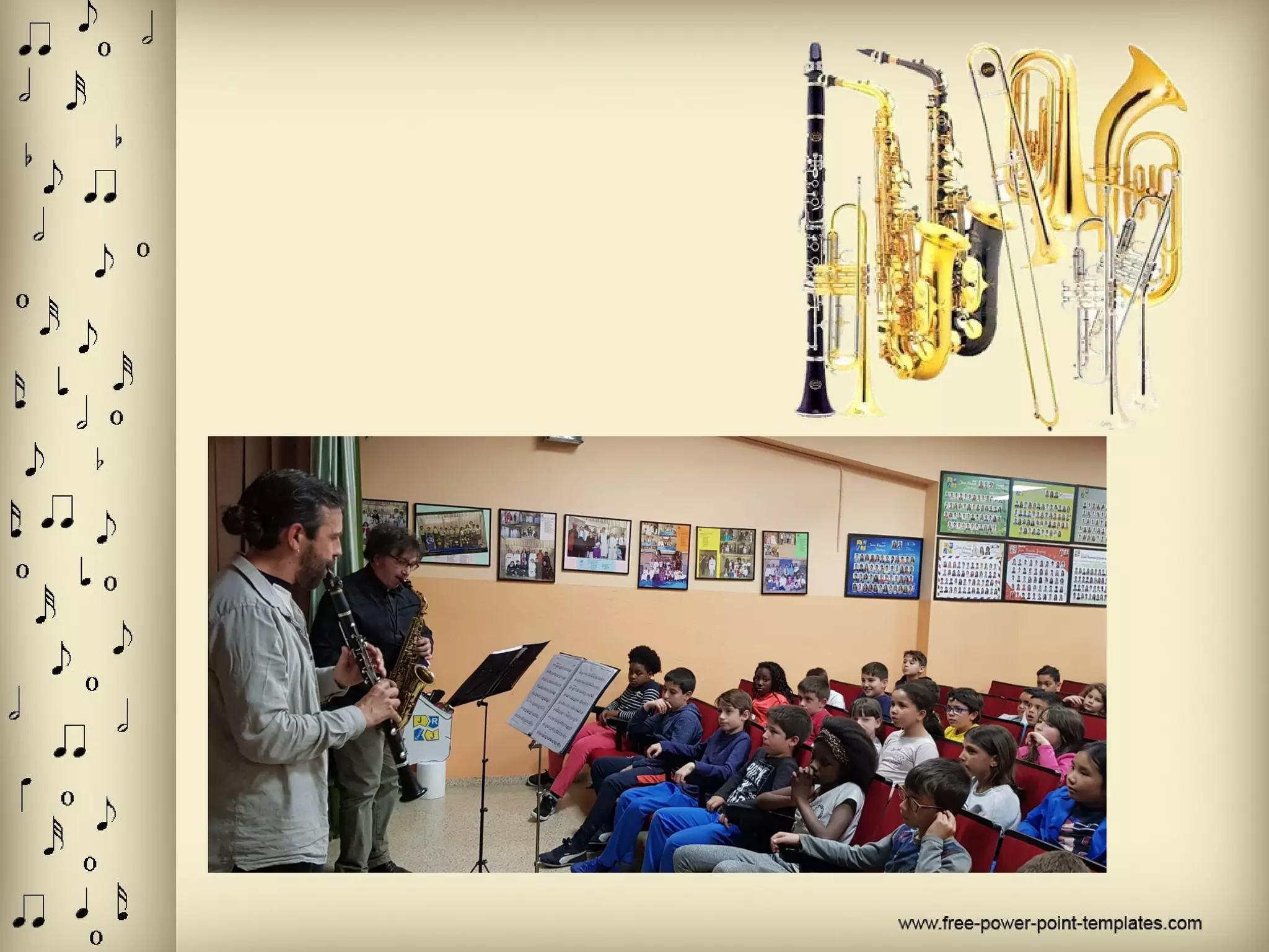 Ens visiten els instruments de vent | PPT