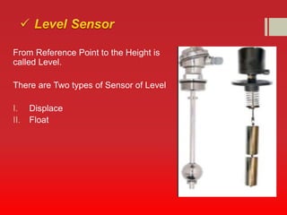 Instrument sensors \ Pressure Sensors | PPTX