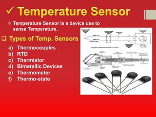 Instrument sensors \ Pressure Sensors | PPTX