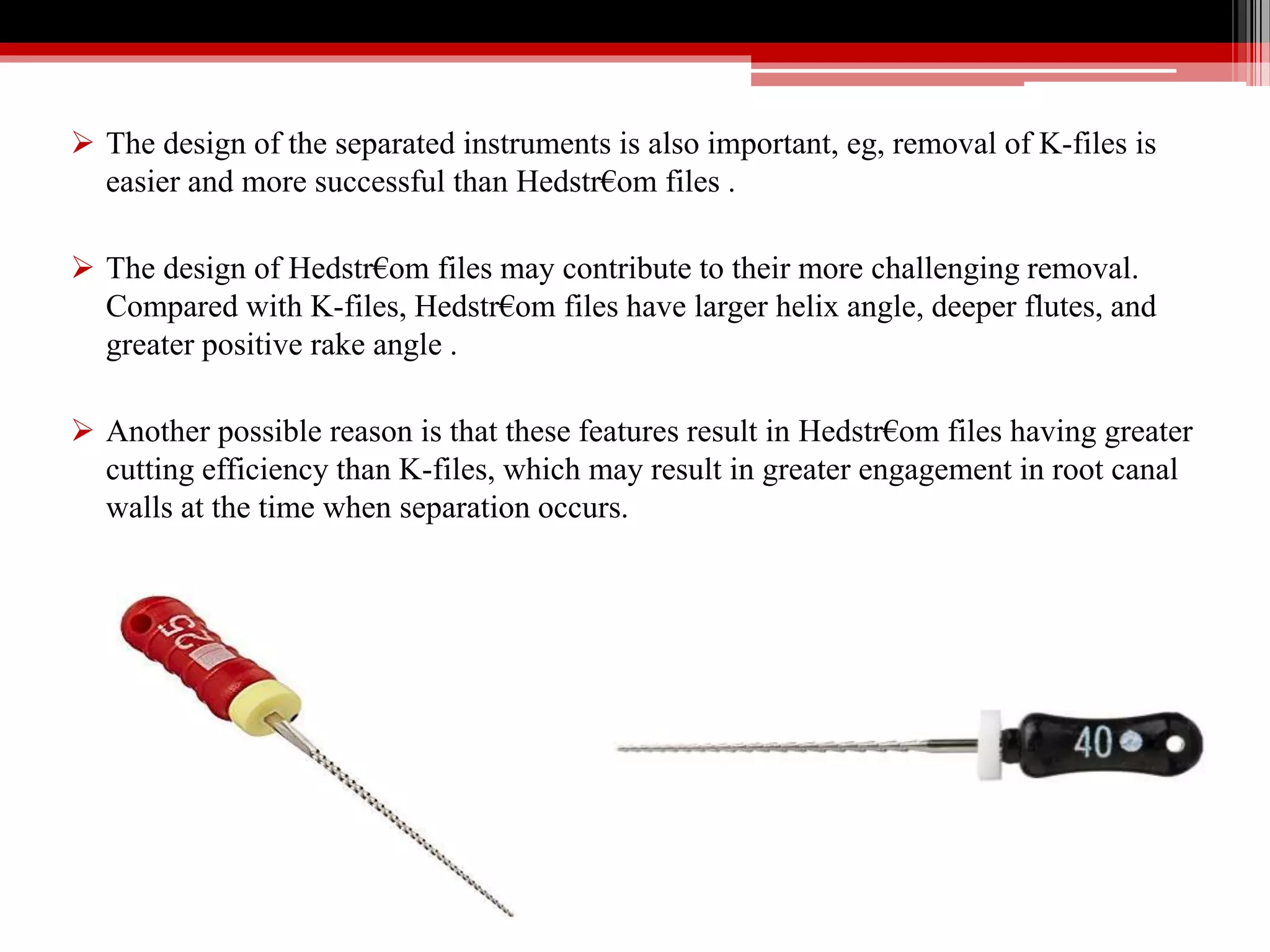 Instrument seperation and its management | PPTX