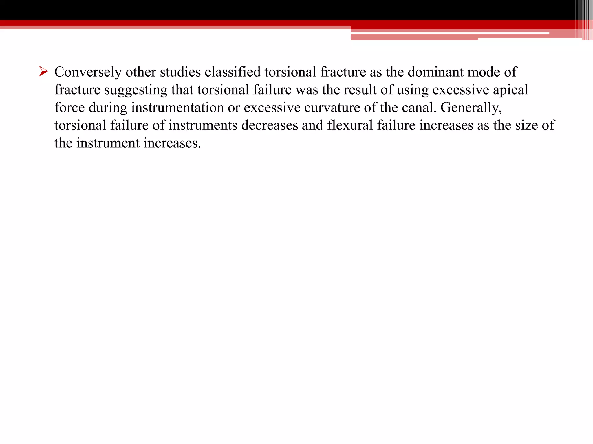 Instrument seperation and its management | PPTX