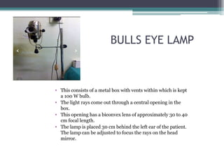 Instruments in Otorhinolaryngology .pptx
