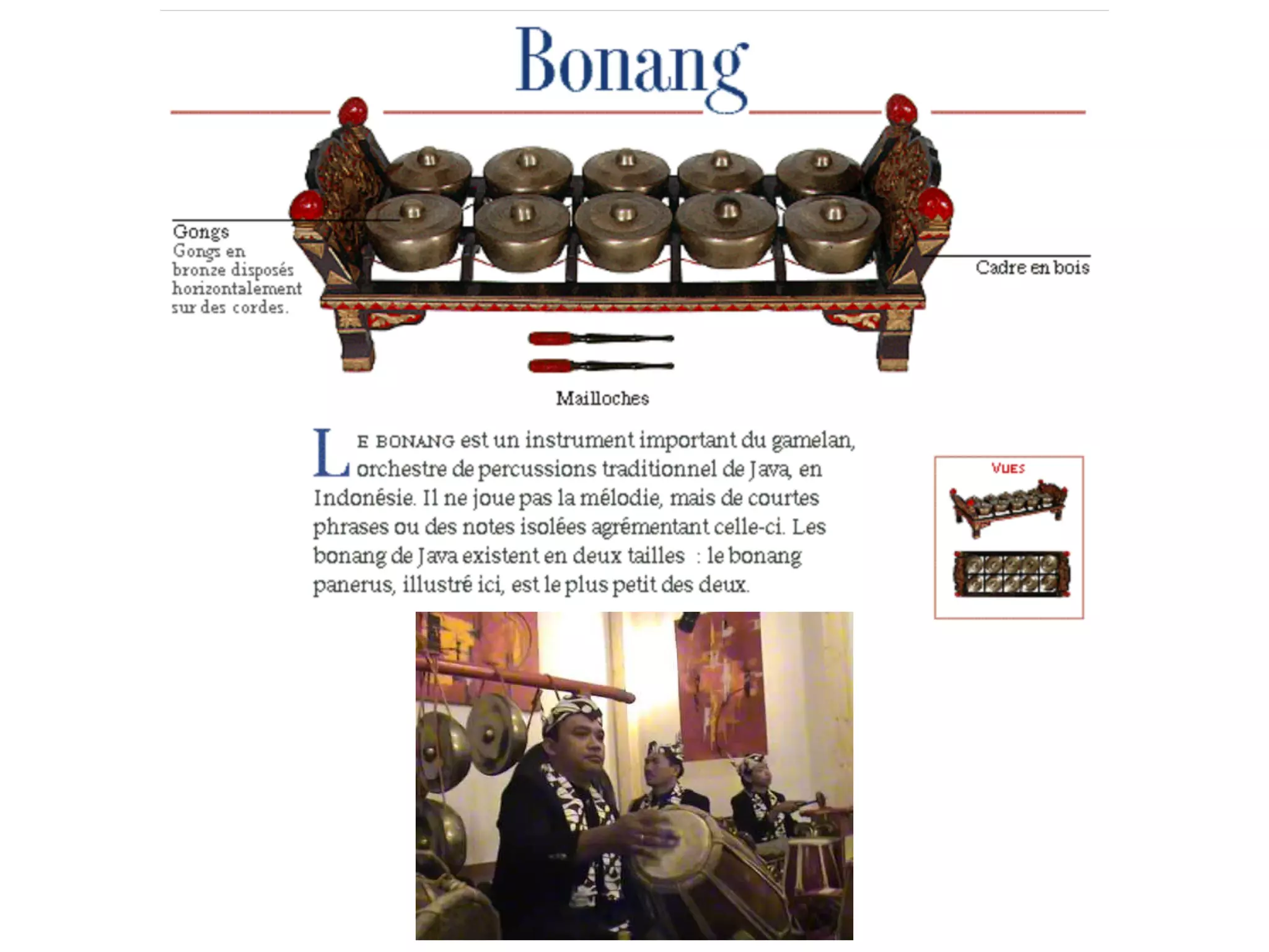 Instruments gamelan (in microsoft) | PDF