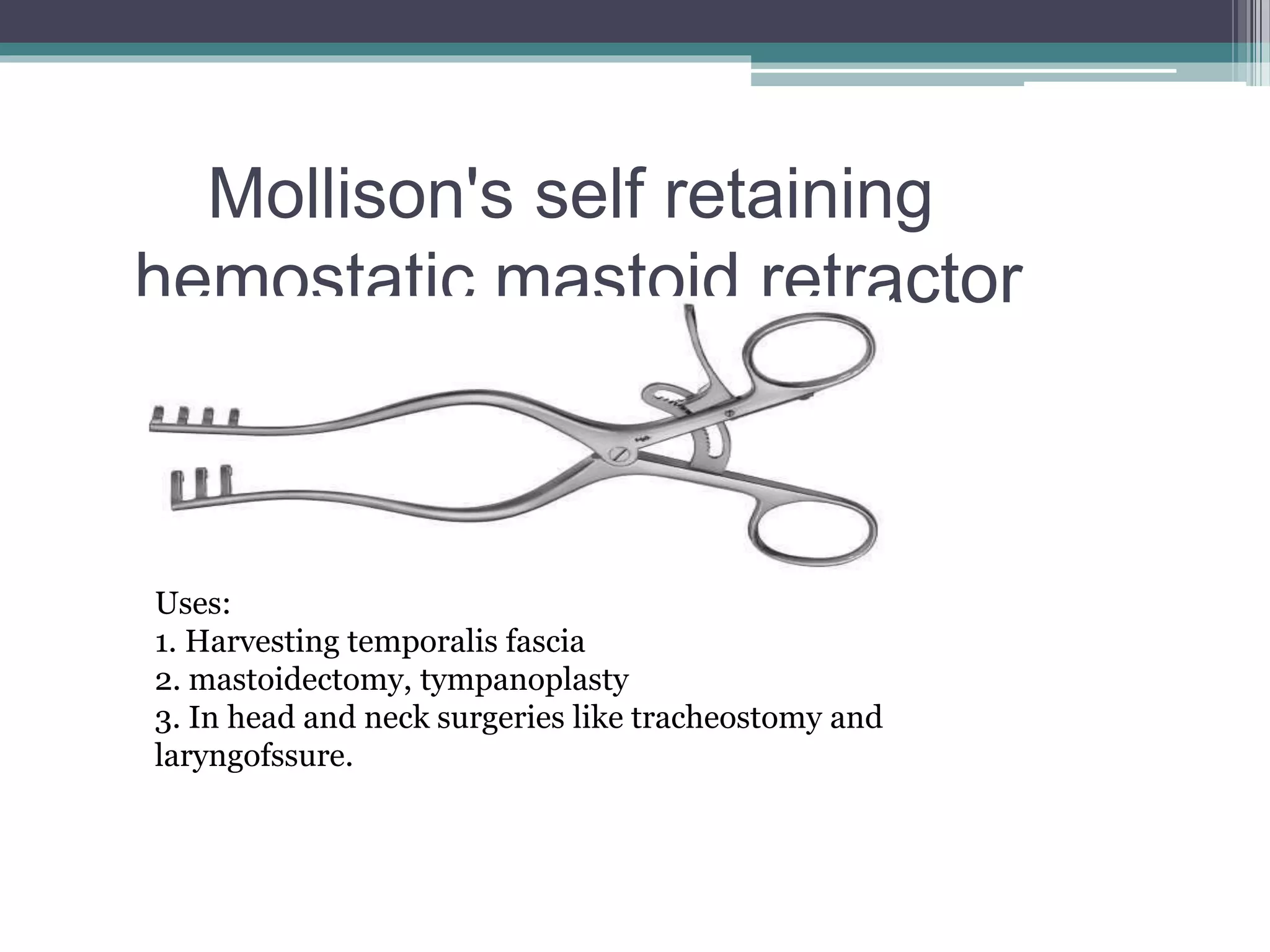 Instruments in ent..aak