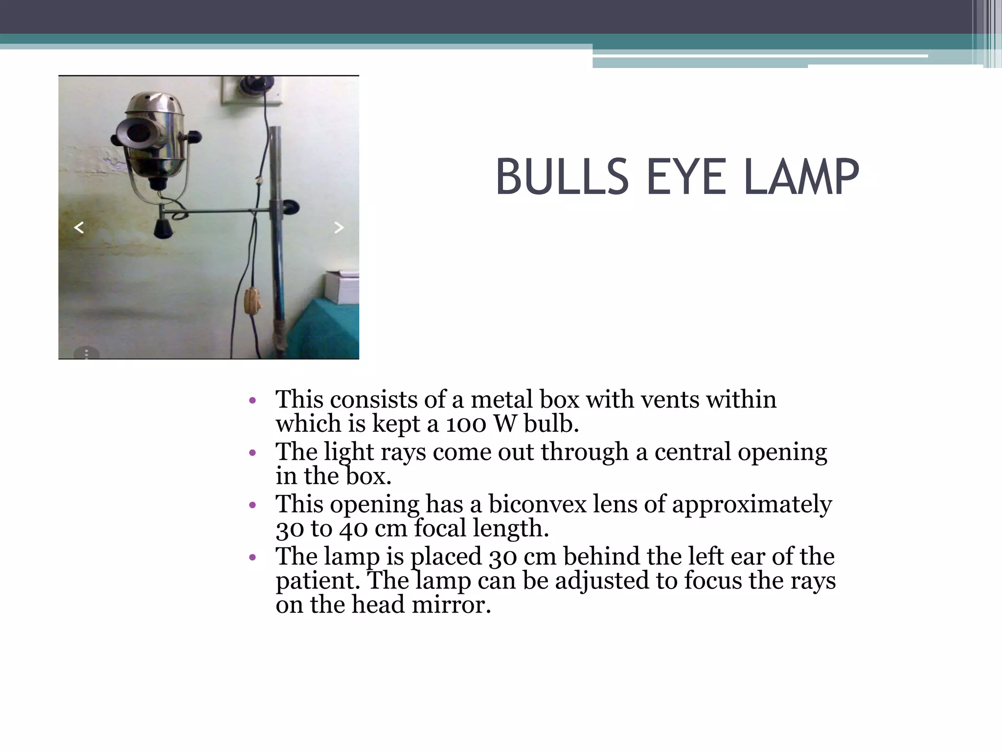 Instruments in ent..aak