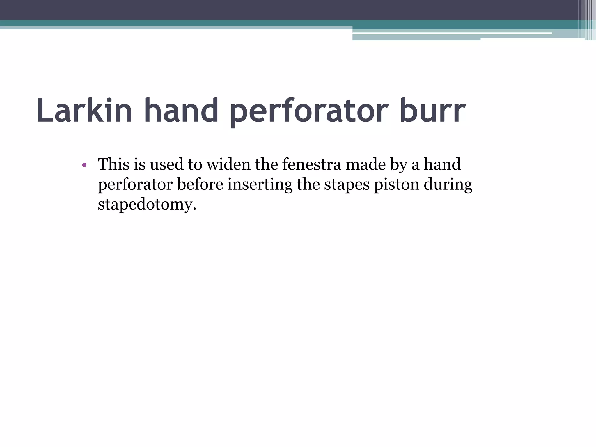 Instruments in ent..aak