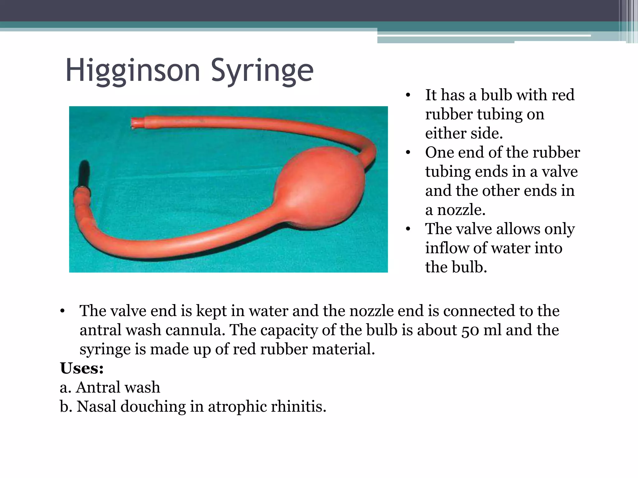 Instruments in ent..aak