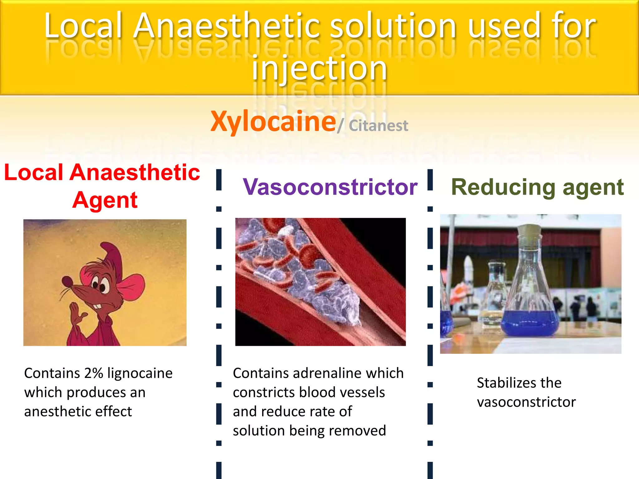 Instruments in Local Anesthesia | PPTX