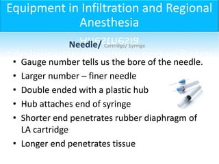 Instruments in Local Anesthesia | PPTX