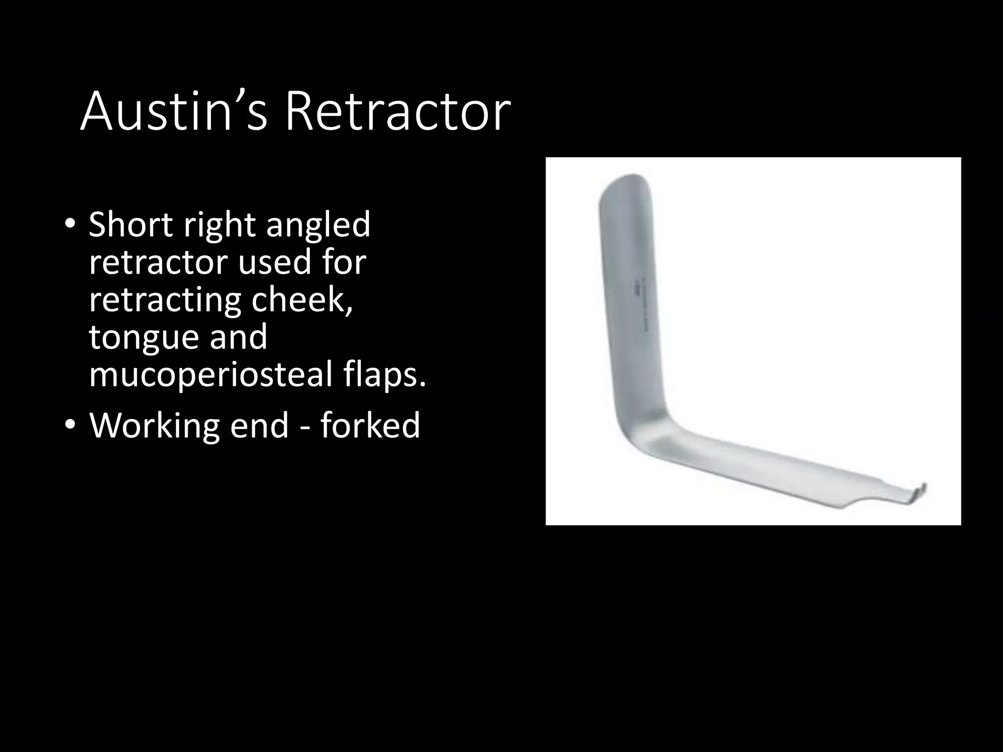 Instruments in major oral and maxillofacial surgery | PPTX
