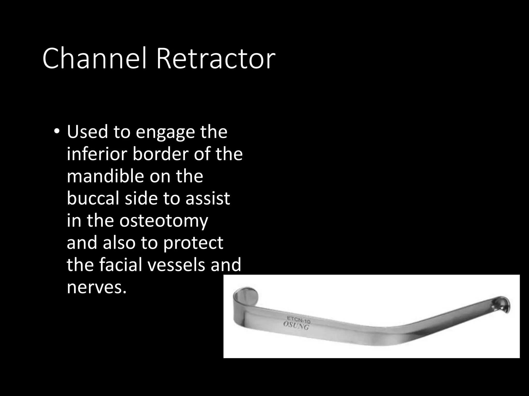 Instruments in major oral and maxillofacial surgery | PPTX