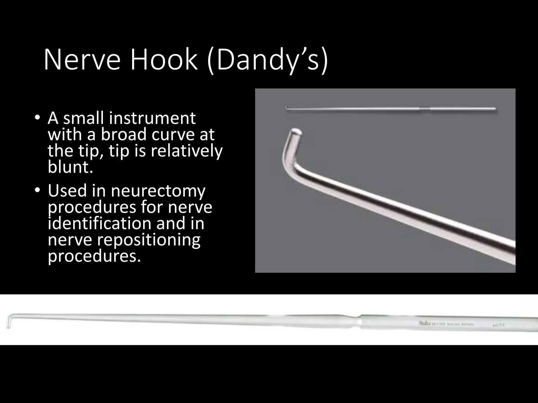 Instruments in major oral and maxillofacial surgery | PPTX