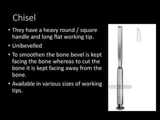 Instruments in major oral and maxillofacial surgery | PPTX