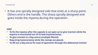 Instruments in VOBGYN | PPTX
