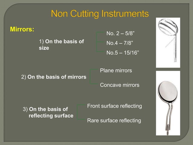 INSTRUMENTS in operative dentistry.pptx | Oral care | Personal Care