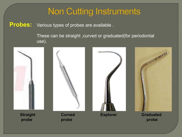 INSTRUMENTS in operative dentistry.pptx | Oral care | Personal Care