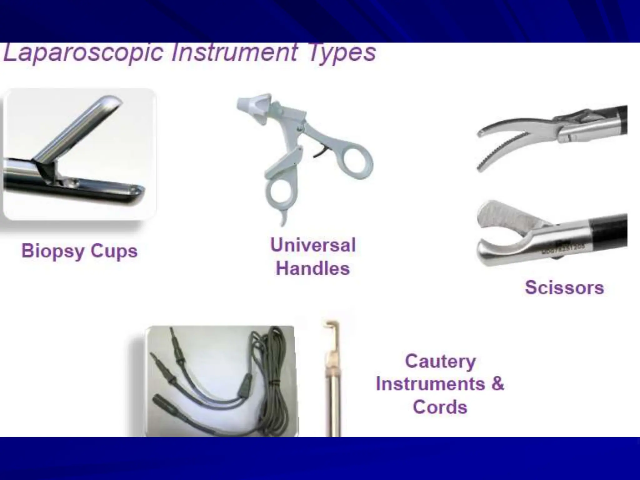 Instruments used in Laparoscopic surgery.pptx | Surgery | Medical Health
