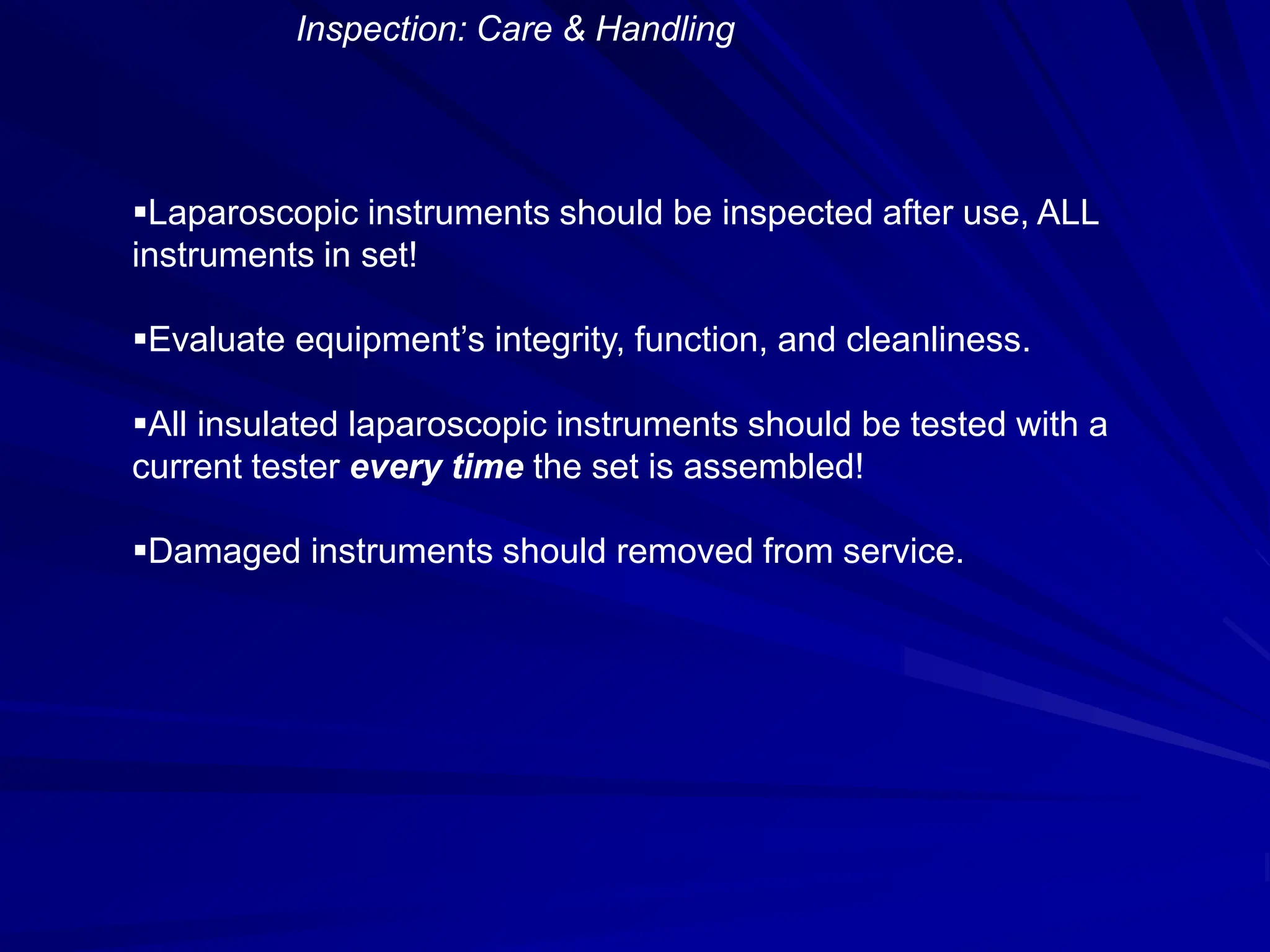 Instruments used in Laparoscopic surgery.pptx | Surgery | Medical Health
