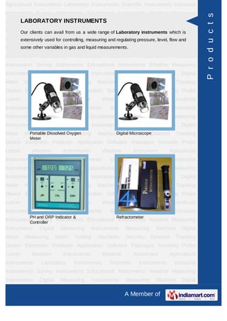 Nunes Instruments, Coimbator, Agricultural and Electrical Measuring ...