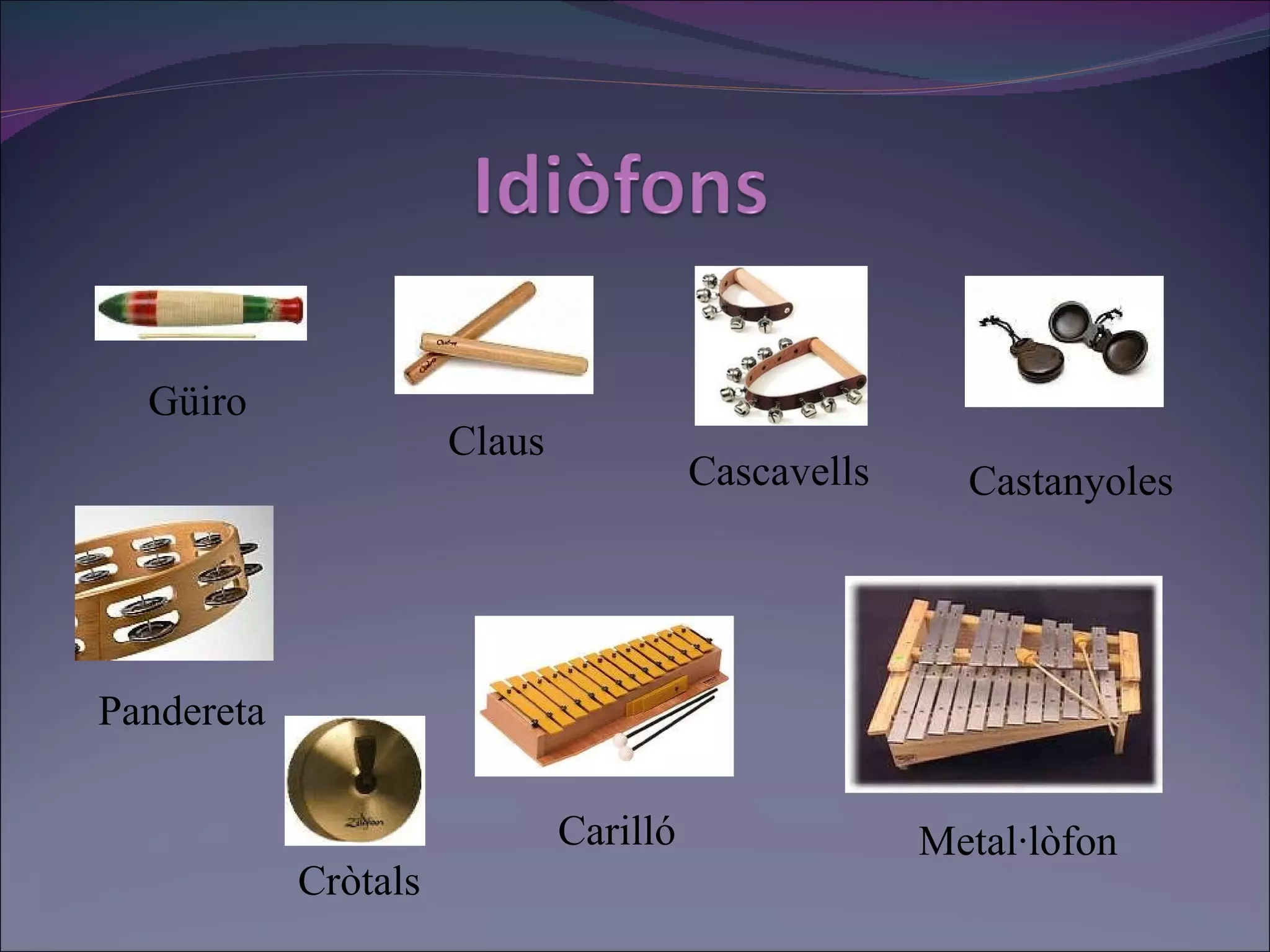 Instruments musicals | PPT
