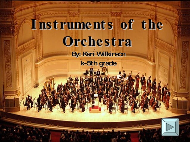 Instruments Of The Orch | PPT | Musicals | Genres