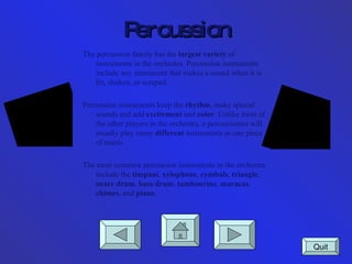 Instruments Of The Orch | PPT