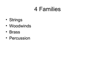 Instruments Of The Orchestra | PPT